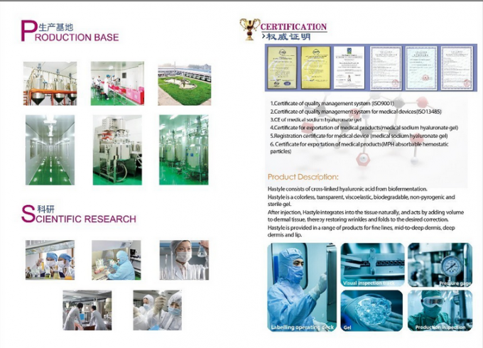 Korea HA Dermal Fillers For Buttocks , 10ml Butt Lifting Injectable ...