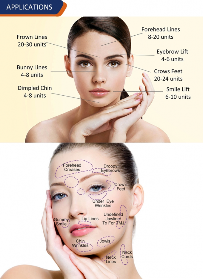 BTX Injection Botulinum Toxin Face Lift Powder Injection