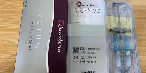 2x1ml Hyaluronic Acid Dermal Filler 24mg/Ml JUVEDERM VOLUMA Anti Aging