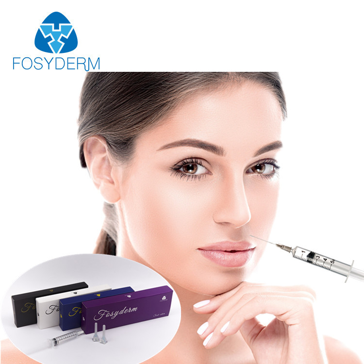 1ml Hyaluronic Acid Skin Injections Gel , Cross Linked Injectable Dermal Filler