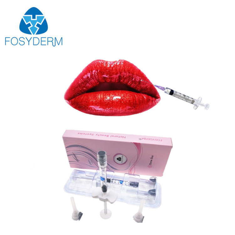 Injectable Hyaluronic Acid Dermal Filler , 24mg Cross Linked Gel HA ...
