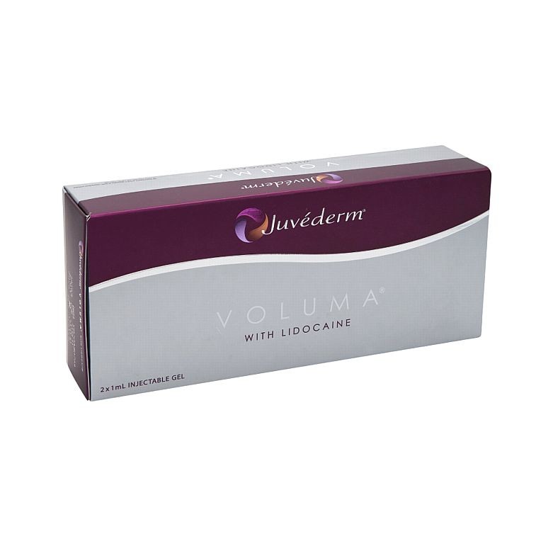 Juvederm Voluma With Lidocaine 2*1ml Hyaluronic Acid Dermal Filler ...