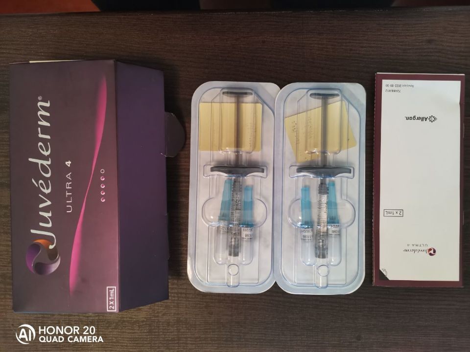 Juvederm Ultra 4 2*1ml Injectable Dermal Filler For Nose