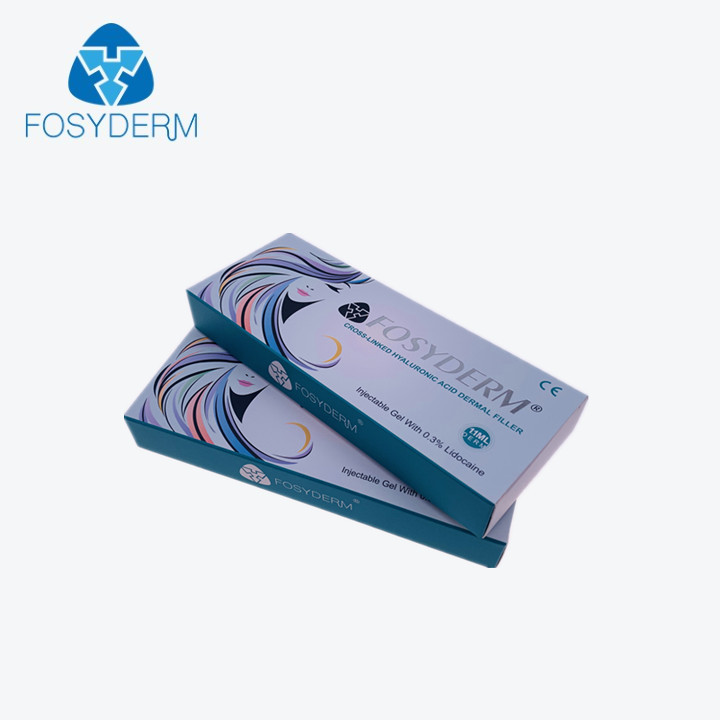 Cross Linked HA Gel Hyaluronic Acid Dermal Filler 1.1Ml Derm For Lips ...