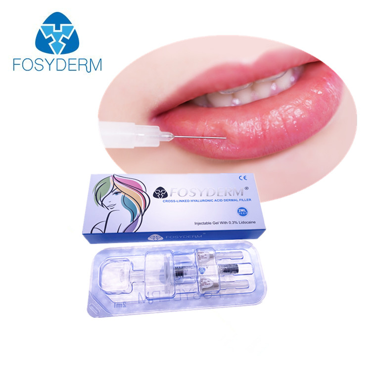 2ml Injectable BDDE Cross Linking Hyaluronic Acid Filler Injection For Lip Volume