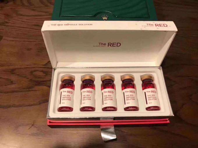 Red Ampoule Lipolysis Solution For Fat Tissue Dissolves